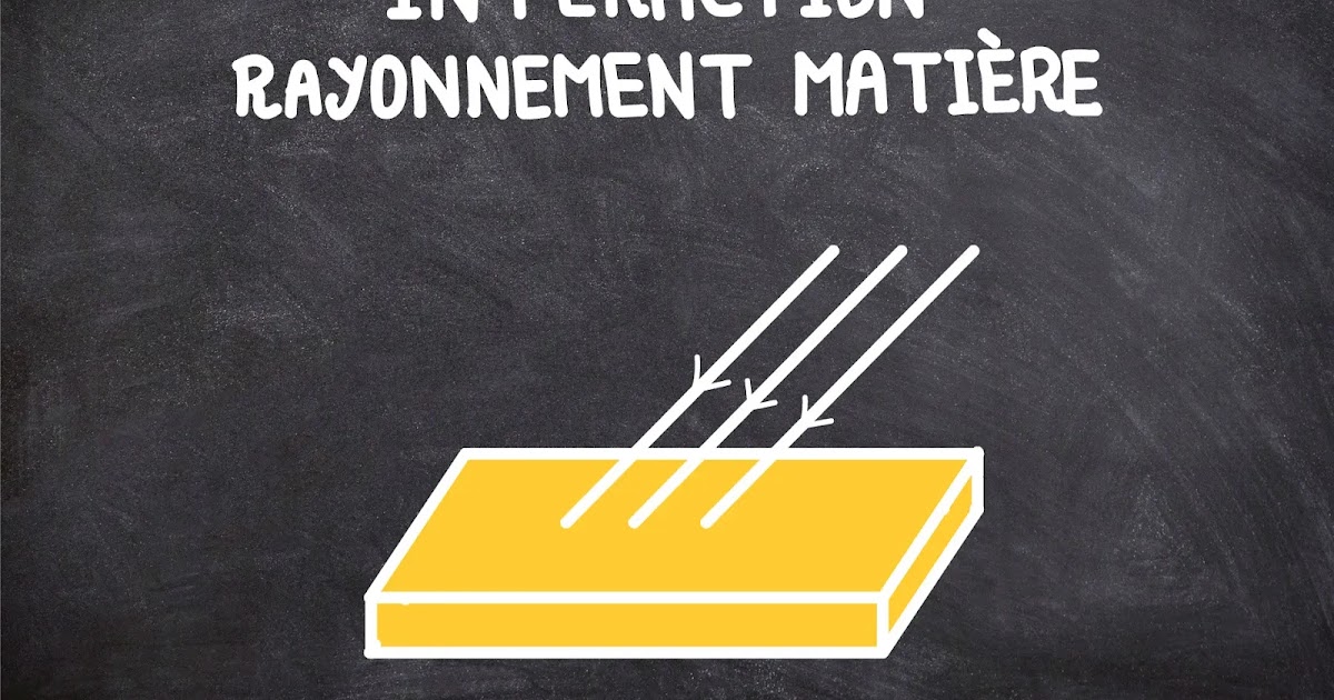 interaction rayonnement matière