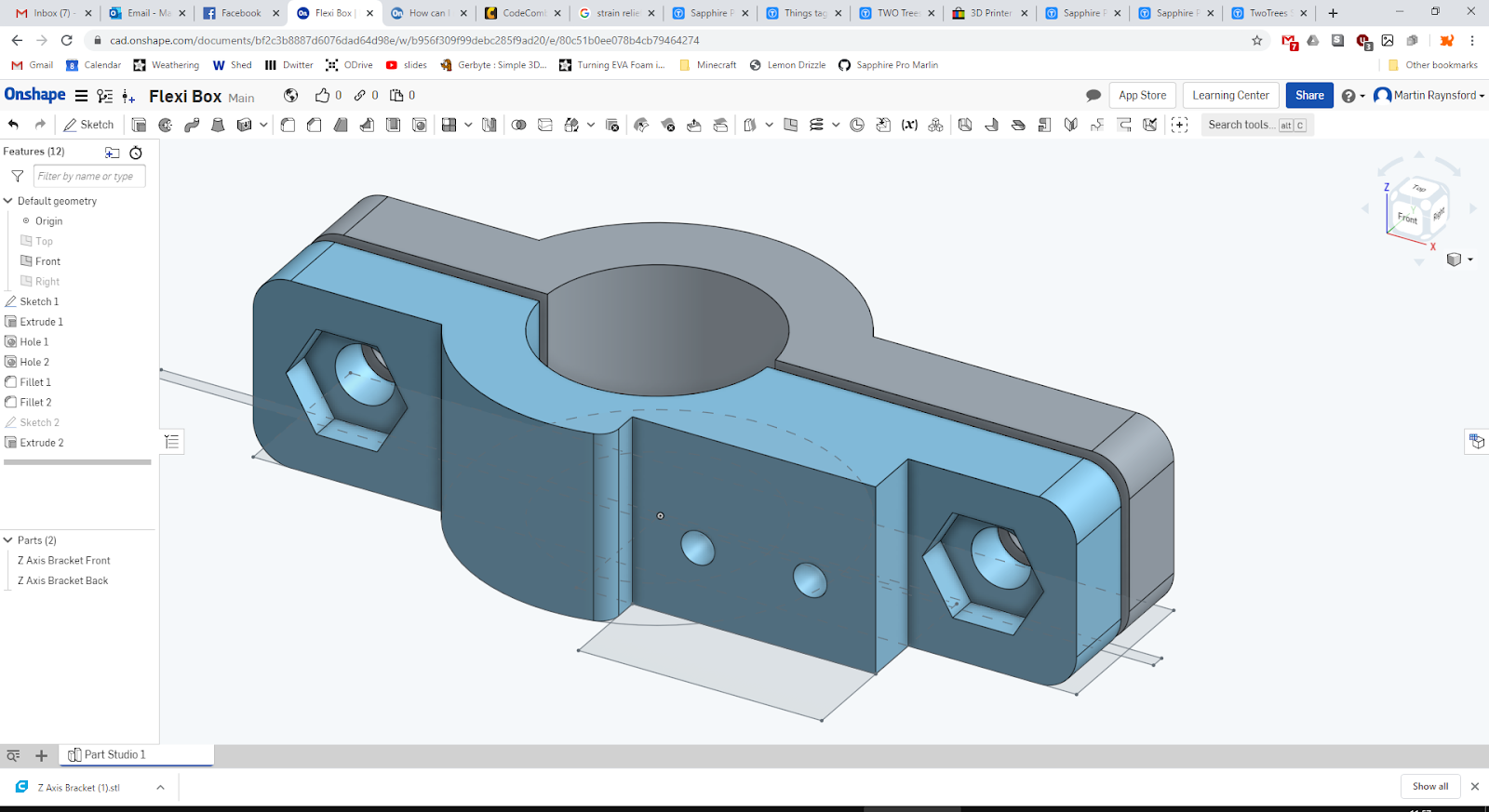 Z Axis Bracket Replacement