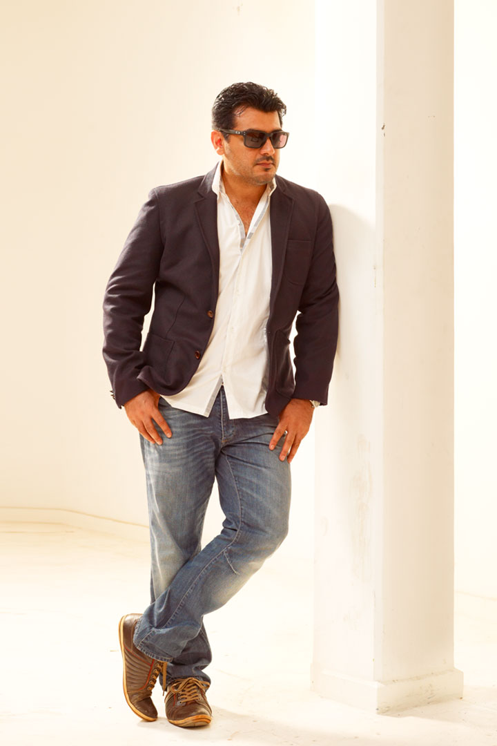 Ajith Kumar Stylish Photo Shoot For Devid Billa Movie