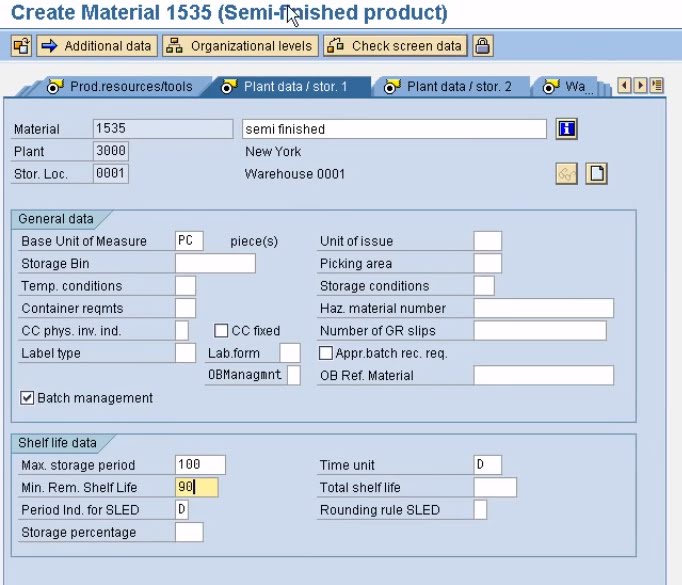 Material Master with Configuration