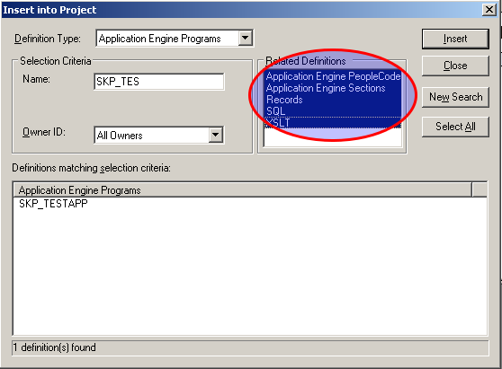 PeopleSoft Application Engine Creation