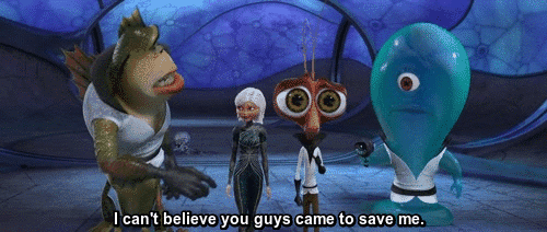 Monstros vs Aliens - Cia dos Gifs