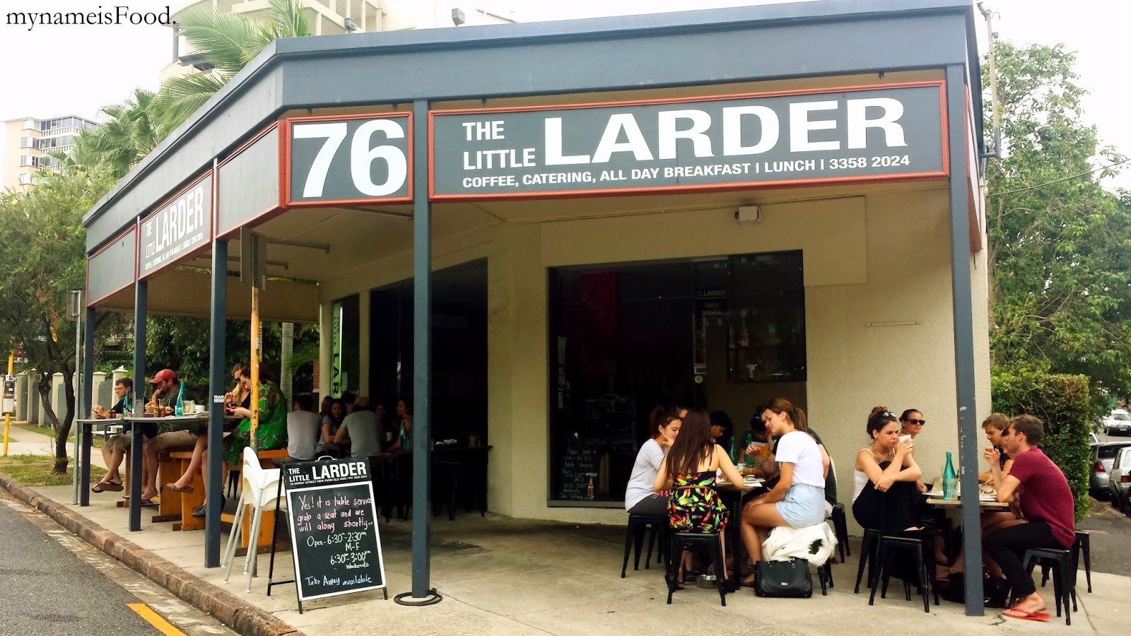 Little Larder, New Farm, Brisbane - my name is Food.