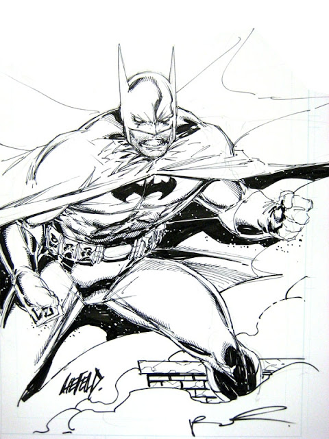 FARK.com: (7857659) Artists draw Batman with their eyes closed, end up ...