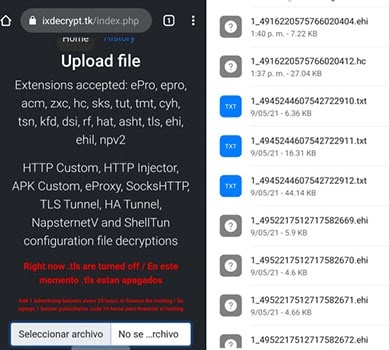 COMO DESENCRIPTAR SERVIDORES DE HTTP INJECTOR EHI