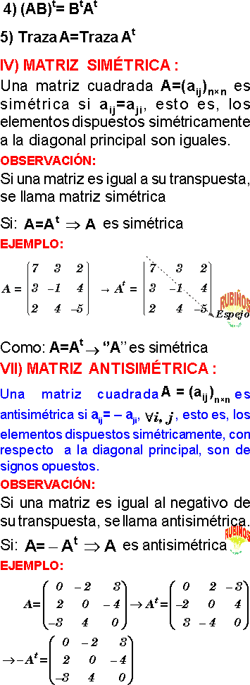 MATRICES EJERCICIOS RESUELTOS PDF
