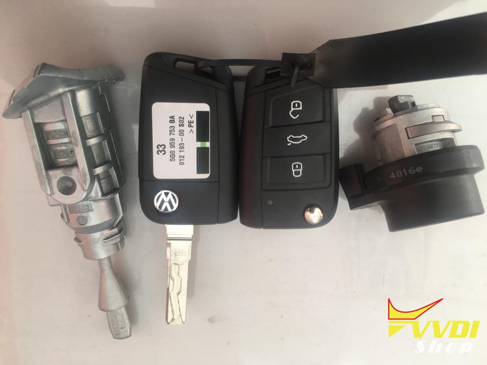 How to Program VW Lemondo MQB Smart Key with VVDI2-OBD365.com