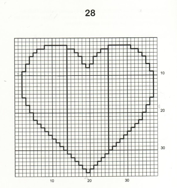 Cross Stitch : 30 Free Easy Heart Cross Stitch Patterns