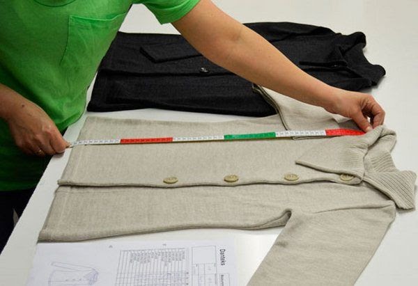 Garments Inspection Table Measurement | ©AllaboutQMS