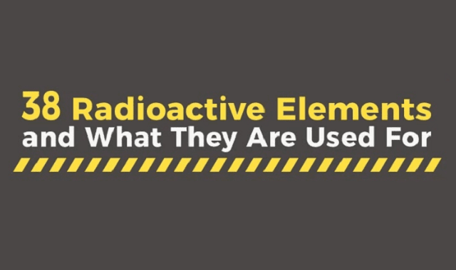 38 Radioactive elements and What They Are Used For #Infographic ...