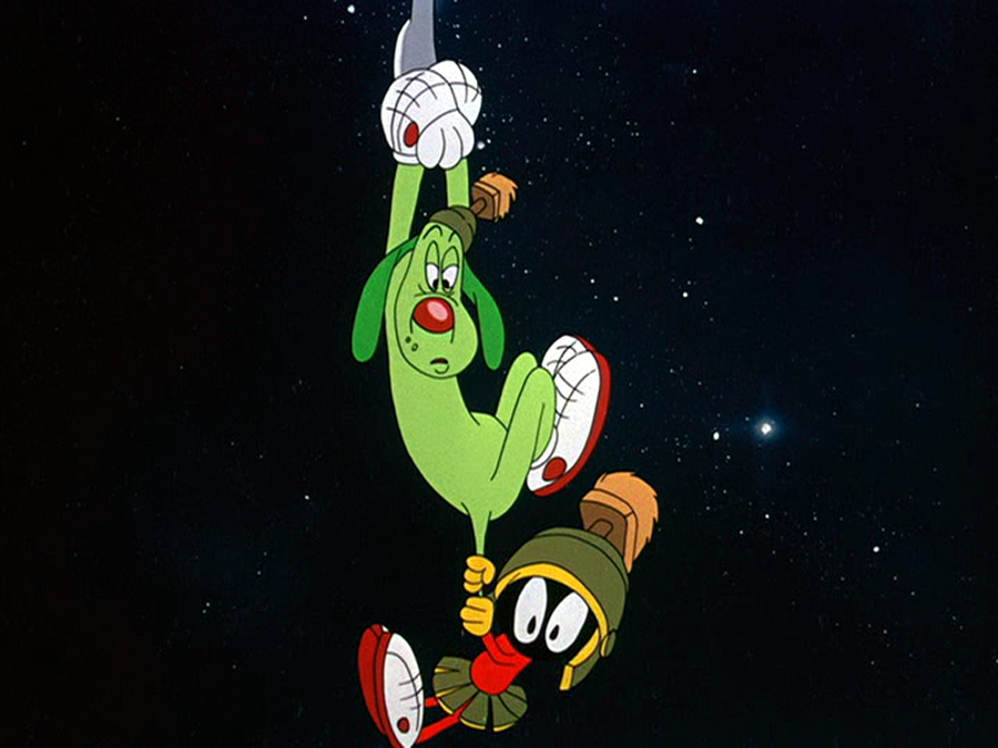 13: LOONEY TUNES / Bugs Bunny In "Haredevil Hare" - 1948