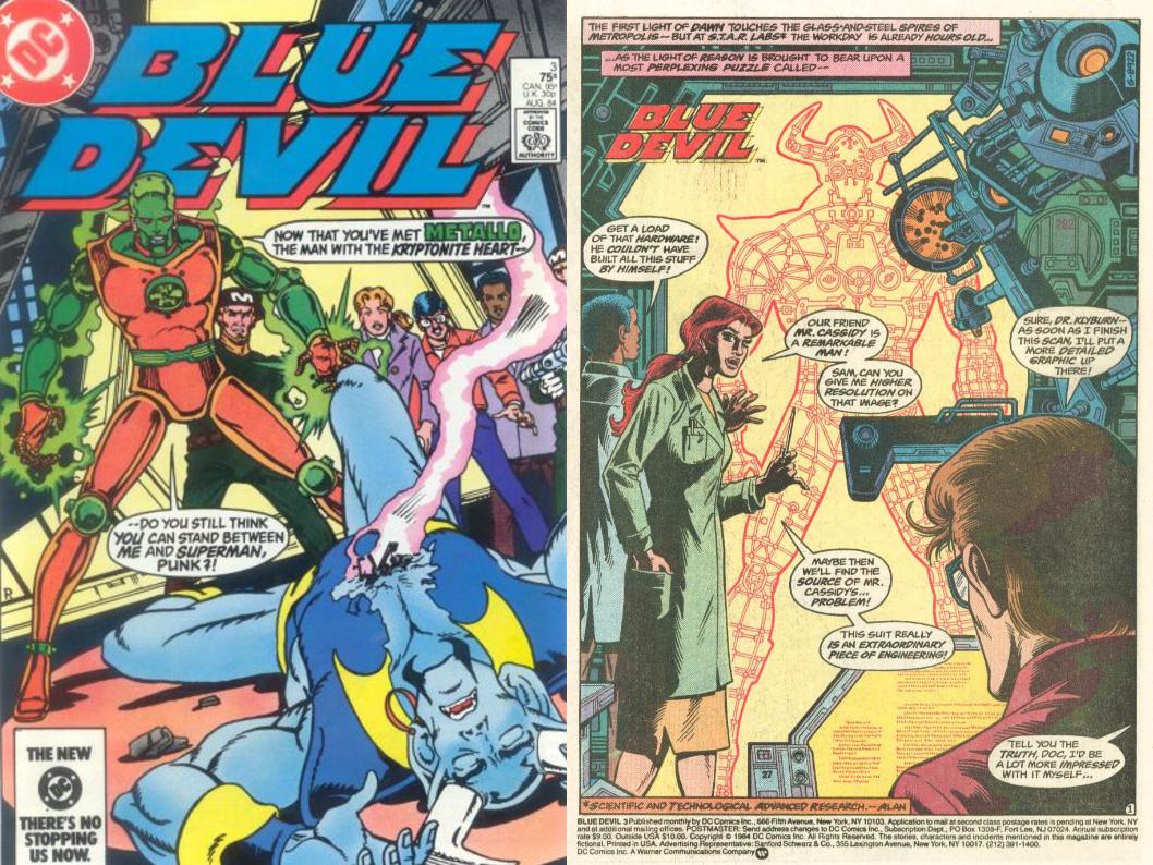 Dave's Comic Heroes Blog: Blue Devil Two By Two 2