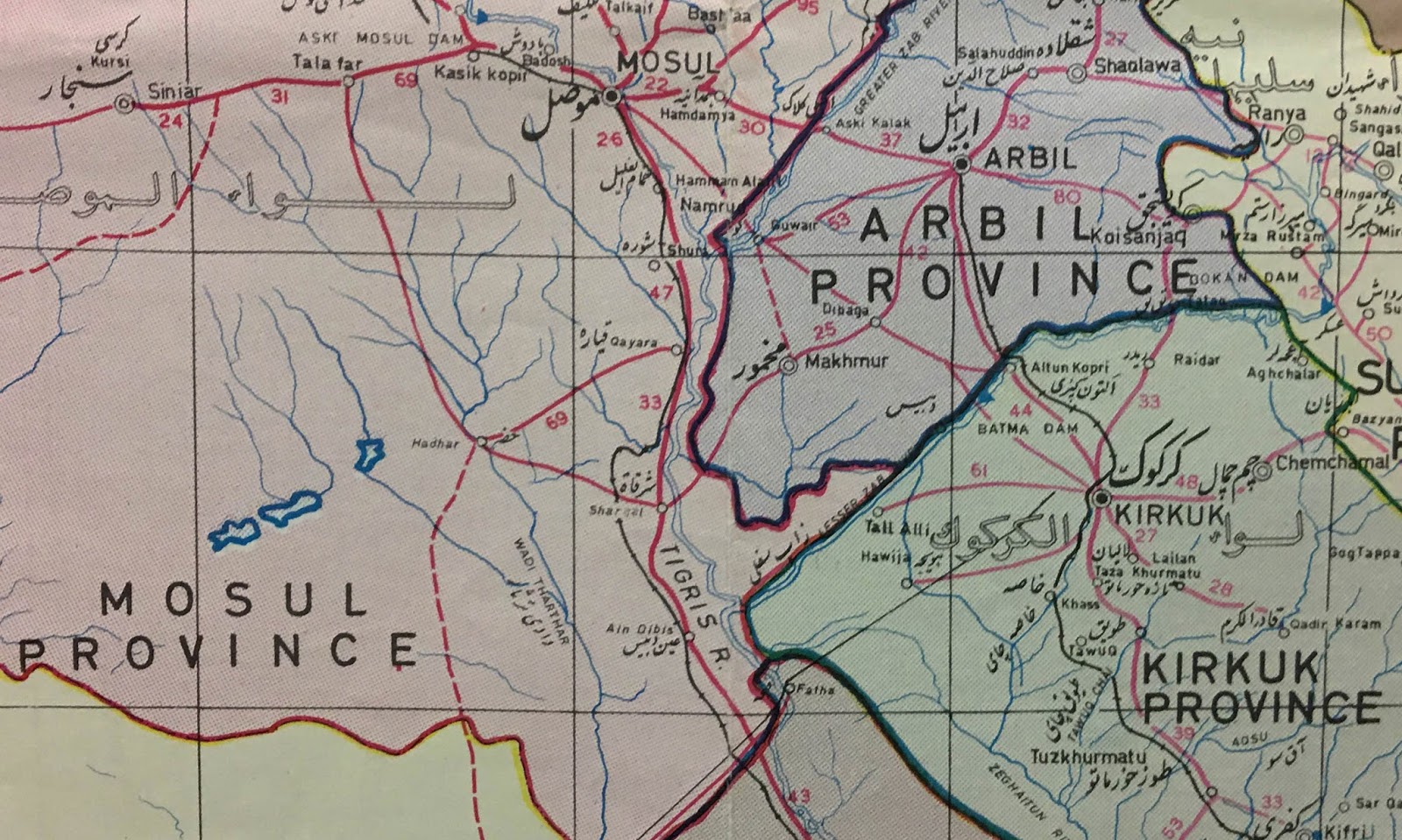 GIS Research and Map Collection: Maps of Mosul and Iraq Available from ...