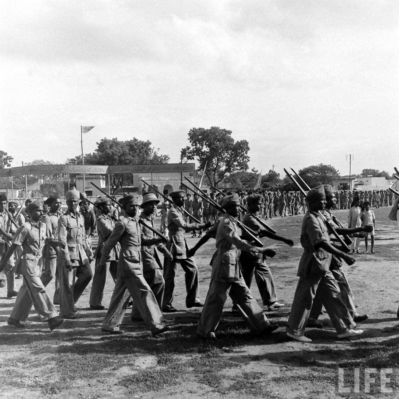 chitriyala: Rare Photos Of Operation Polo / Hyderabad Police Action 1948