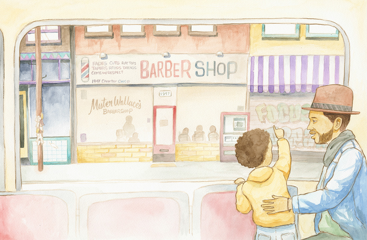 Coso de Ilustradores: Libro Infantil-El primer corte de mesita de Furqan