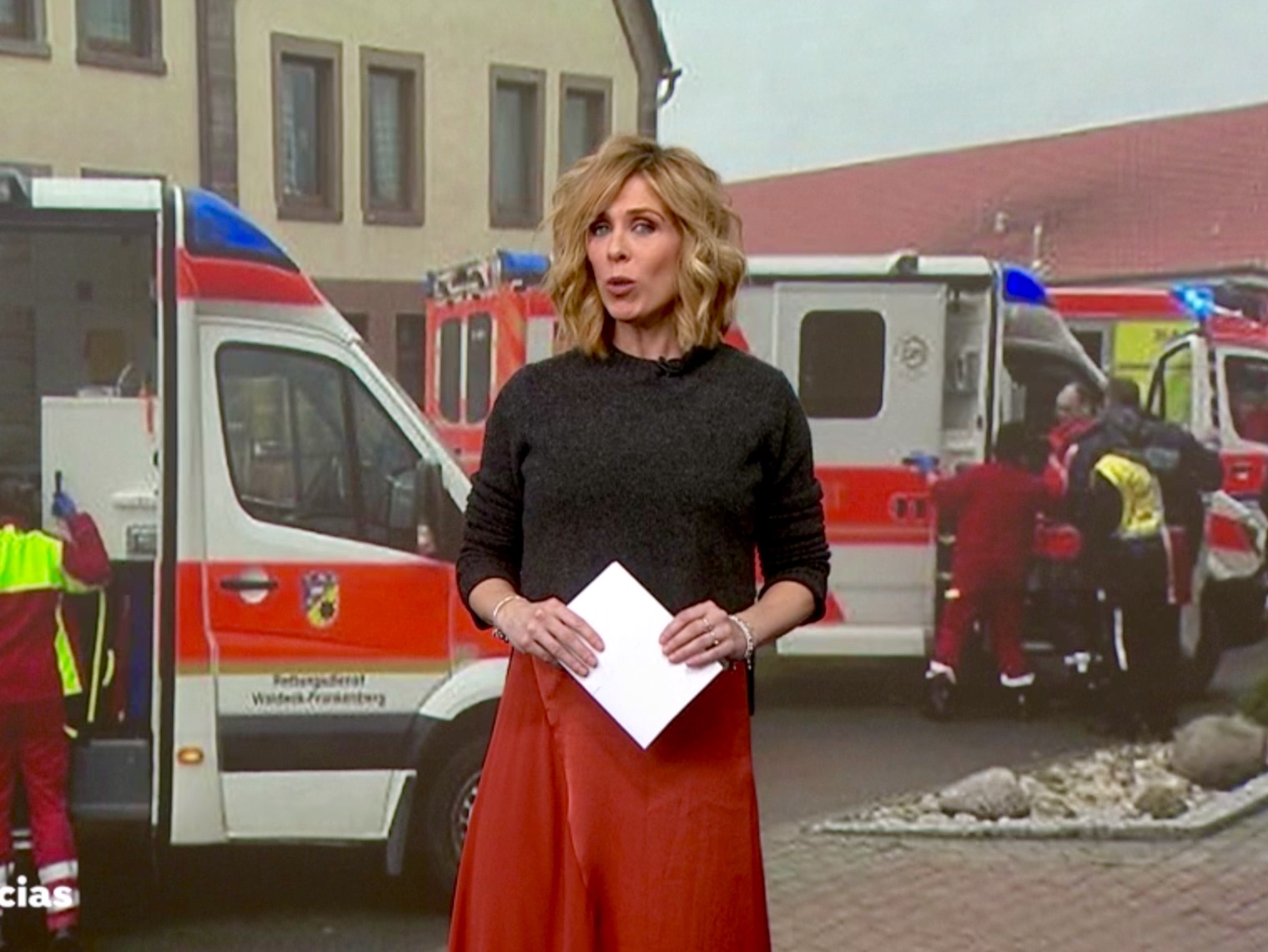 Miss Presentadoras TV: María José Sáez. A3 Noticias2 (24/2/20)