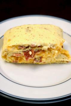 Savory Sweet and Satisfying: Omelette Roll Up