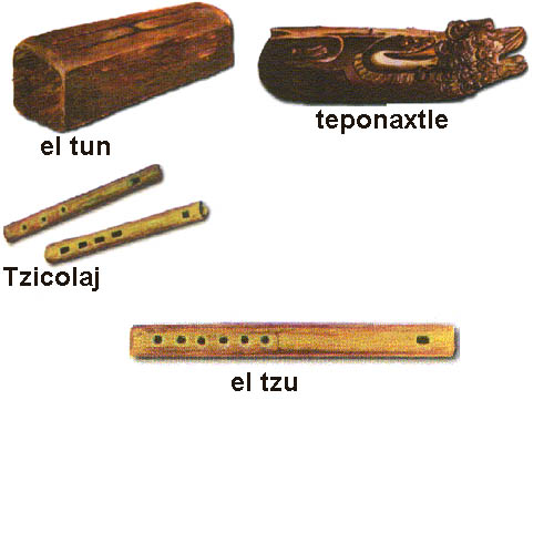 Historia del Arte Guatemalteco: Instrumentos folklóricos
