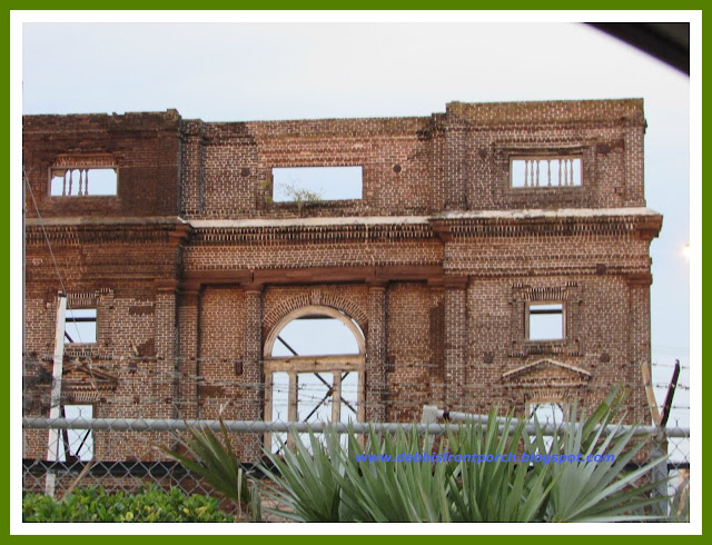 Debbi's Front Porch: Old Rice Mill building