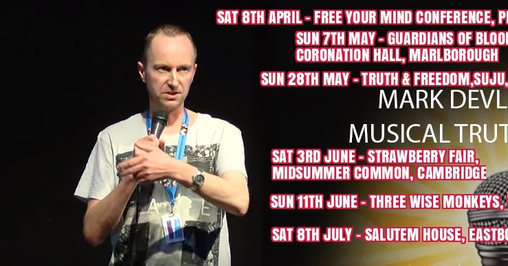 Mark Devlin: MARK DEVLIN: UPCOMING TALKS