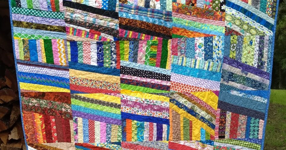 Kat & Cat Quilts: Fresh String Quilts Up!