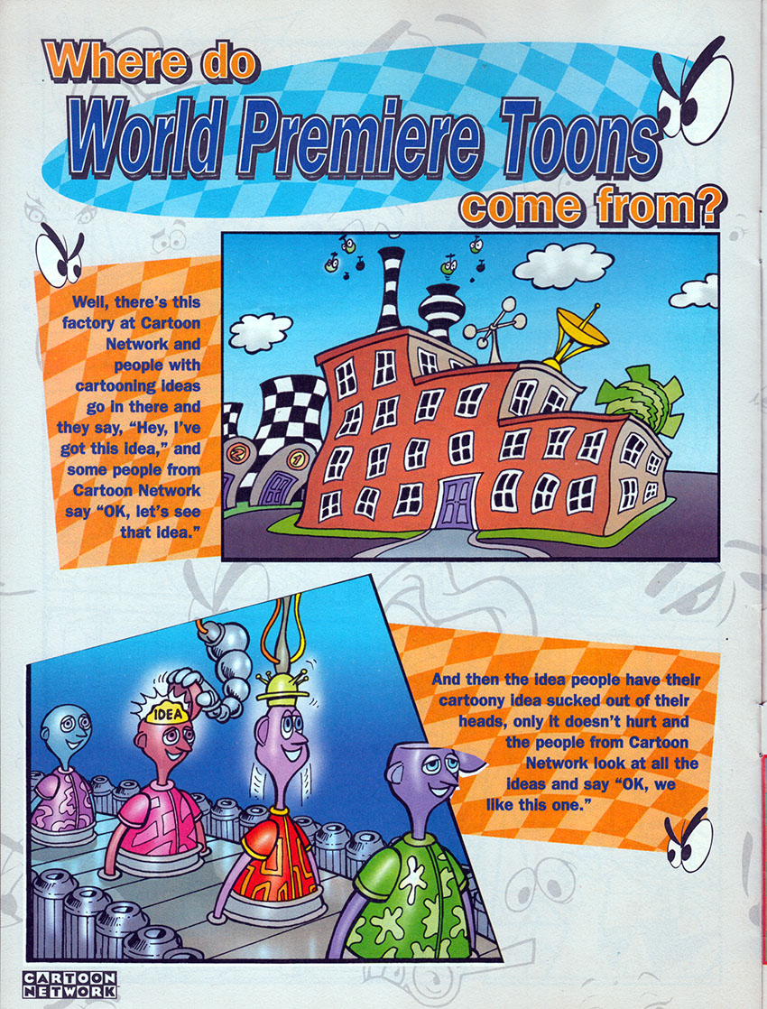 Lew Stringer Comics: Artwork for CARTOON NETWORK (1996)