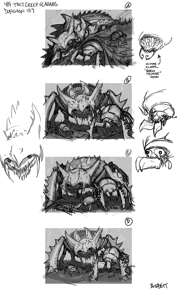 The DOODLES, DESIGNS, and aRT of CHRISTOPHER BURDETT: Creature ...