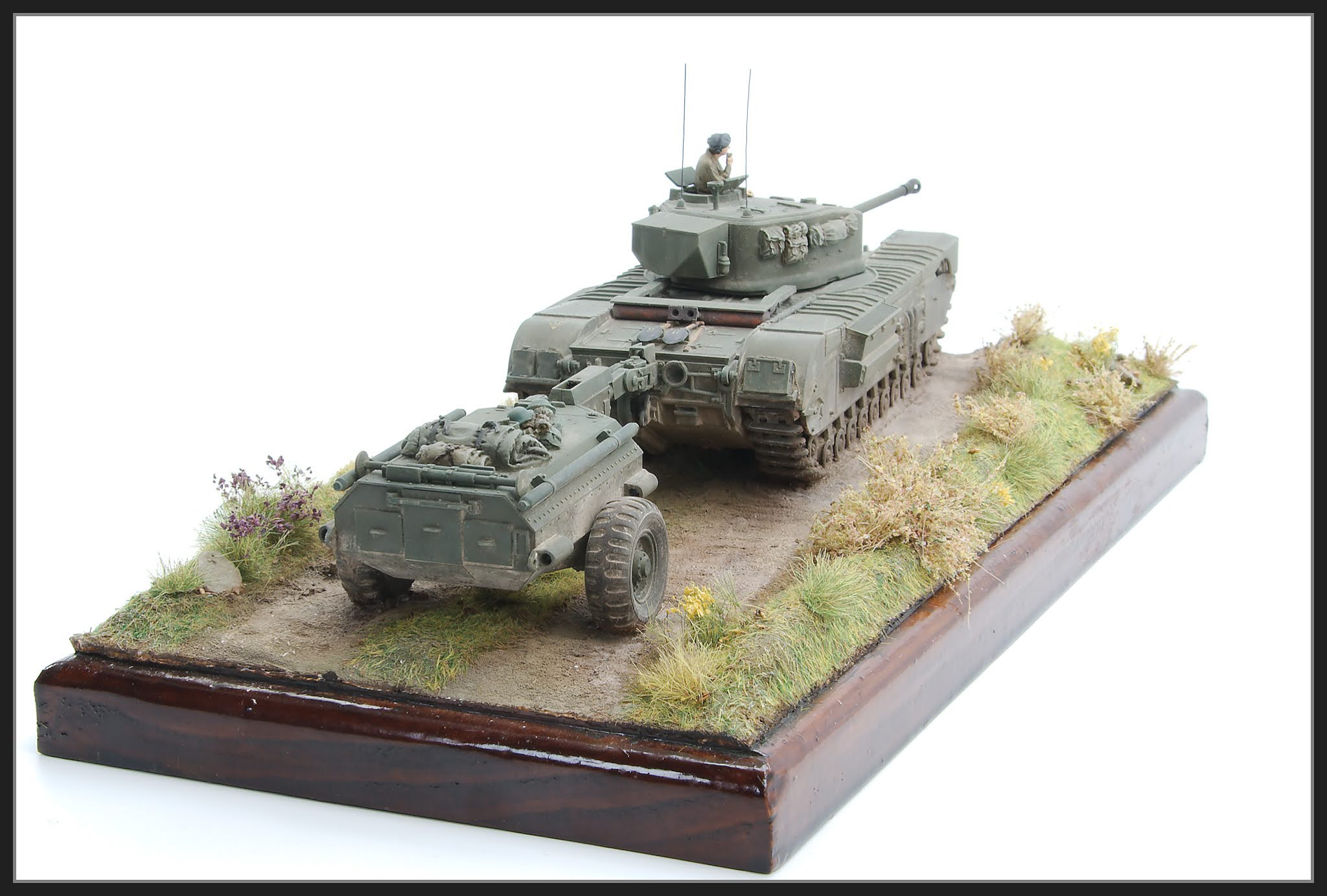 The Hamfisted Modeller: 1/48 Tamiya Churchill Crocodile
