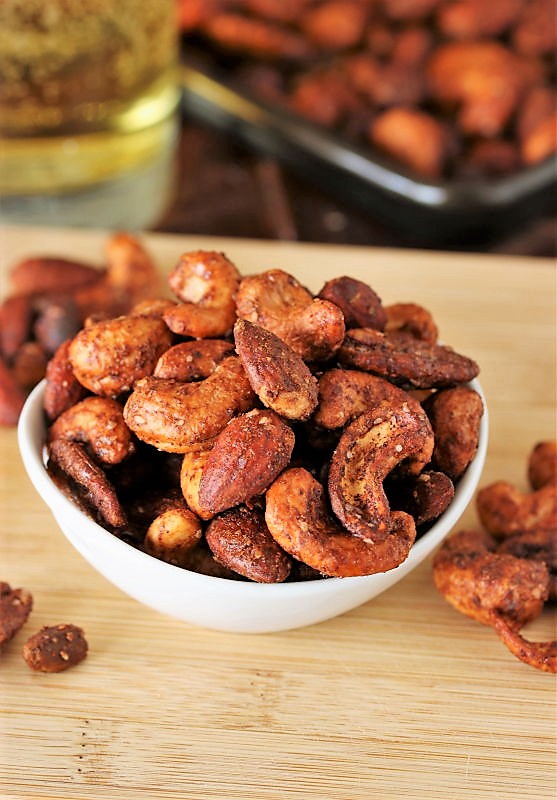 Barbecue Roasted Mixed Nuts | The Kitchen is My Playground
