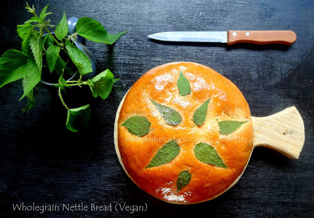 Wholegrain Nettle Bread (Vegan) | Ambrosia
