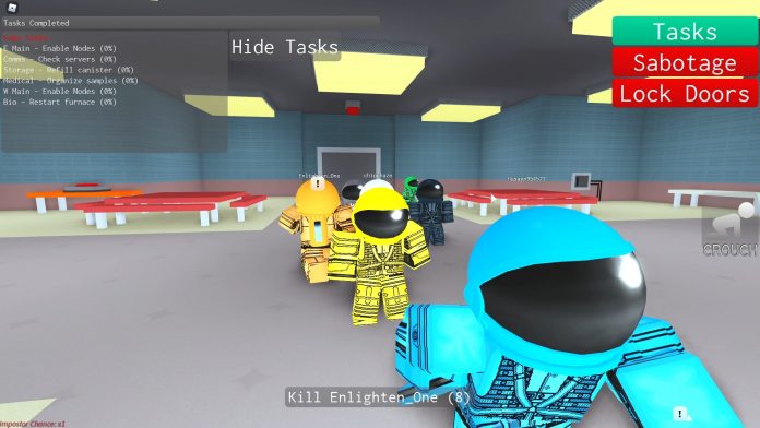 Roblox Impostor 3D - O jogo inspirado no Among US