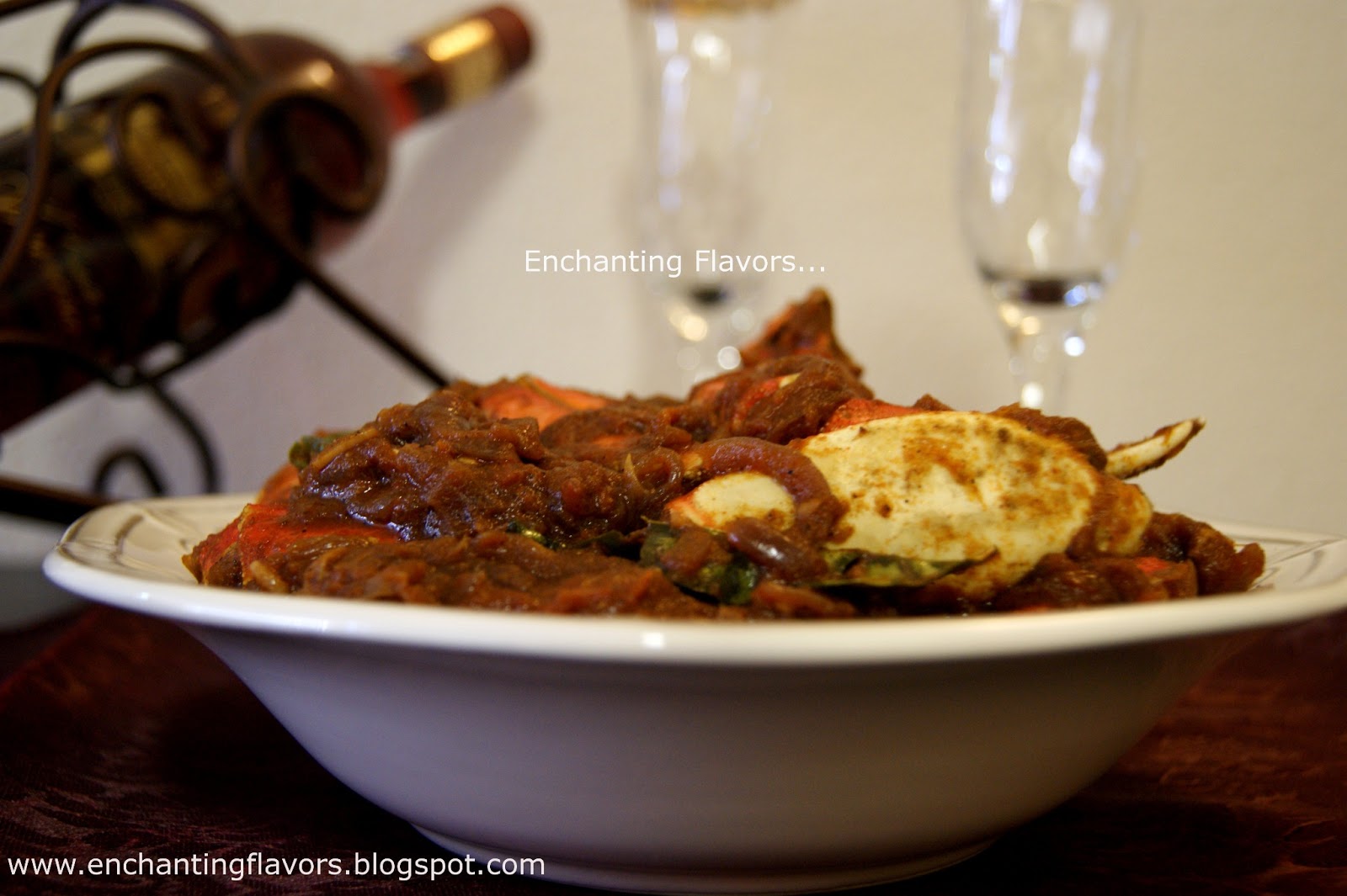 Enchanting Flavors: Kallu Shappu Style Njandu Curry / Toddy Shop Style ...