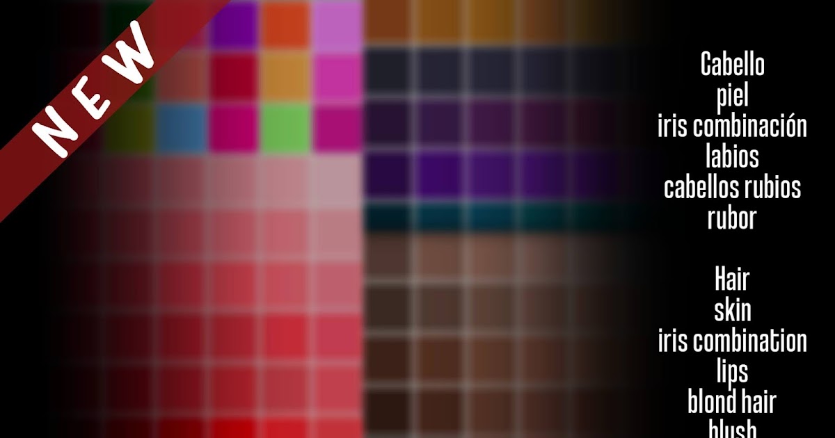 Color palettes Ibispaint