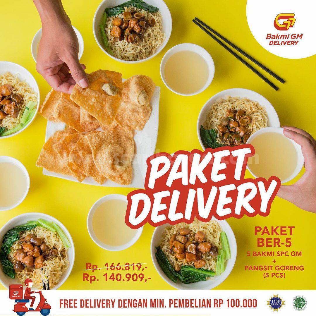 Promo BAKMI GM Paket Delivery – Harga Spesial mulai dari Rp 122K - scanharga