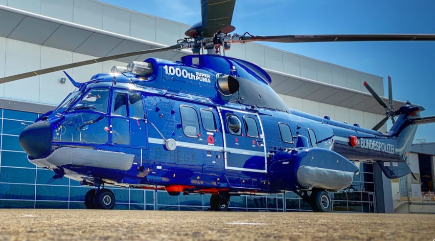 Airbus entrega su helicóptero H215 Super Puma número mil - Webinfomil
