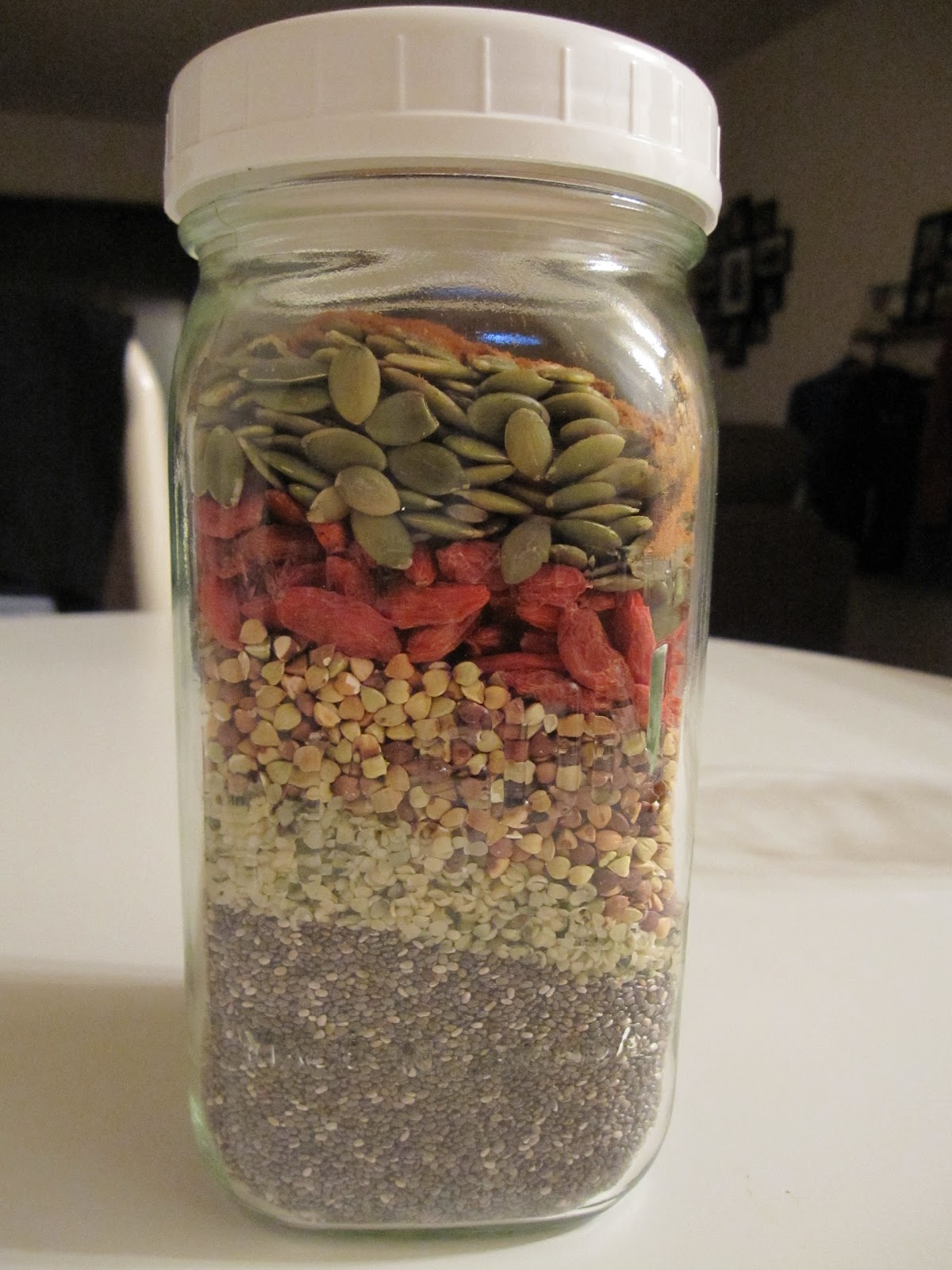 My love of food...: Homemade Holy Crap Cereal - Feed Life Starve Cancer