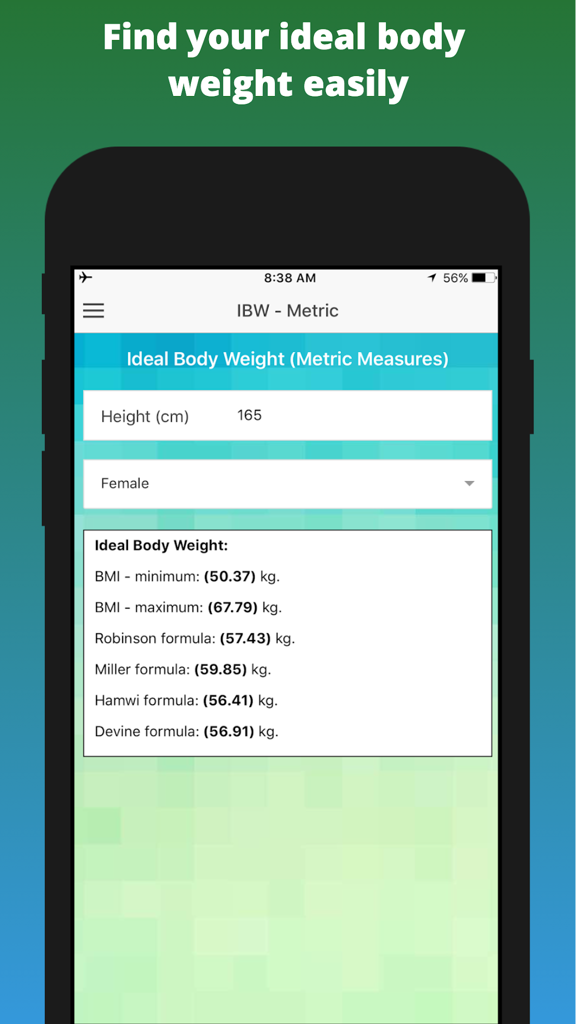 Body Measurement App: Weight Watchers & Fit Index ~ iMedical Apps