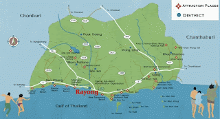 Topography Rayong. ~ Rayong Thailand