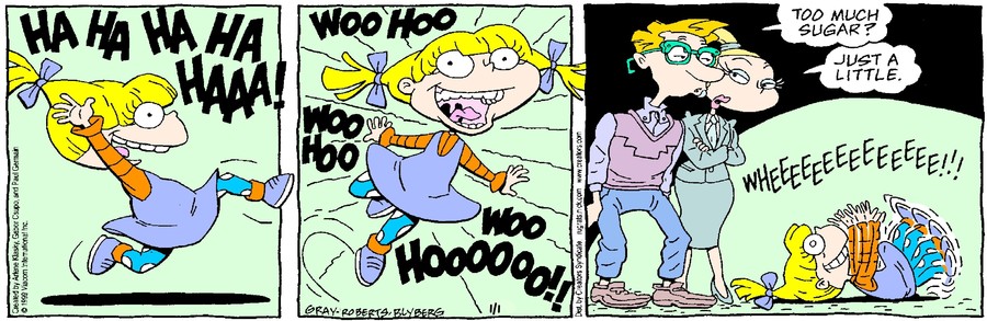 NickALive!: Classic Rugrats Comic Strip for Friday, January 1, 2021 ...