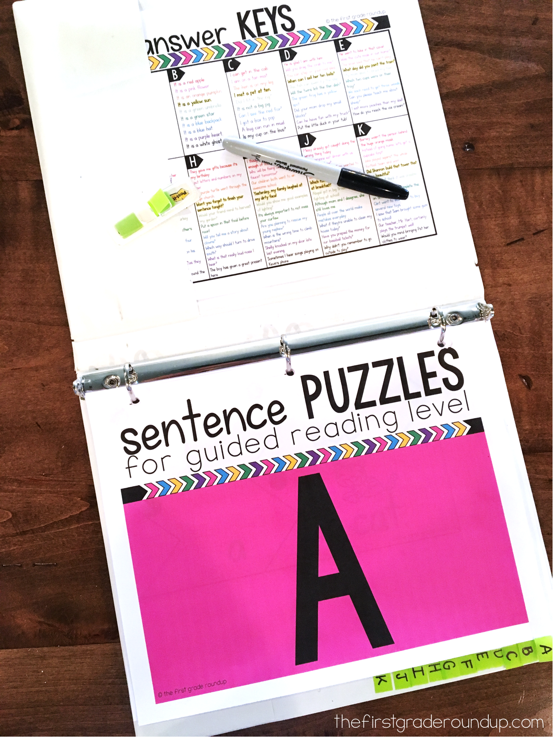 Organizing Sentence Puzzles Firstgraderoundup organizing-sentence-puzzles-firstgraderoundup