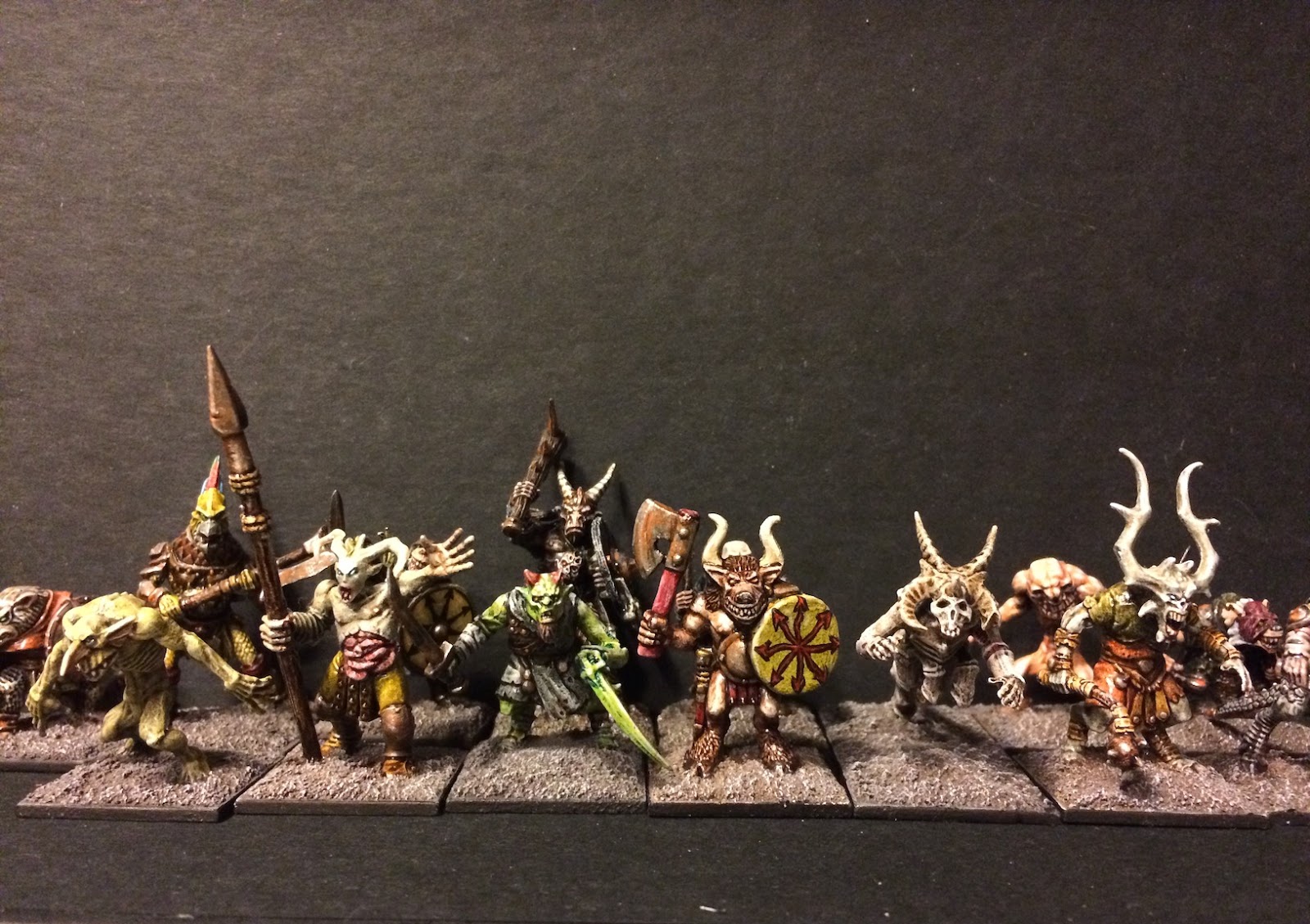 Beastmen figures/proxies | Lead Adventure Forum