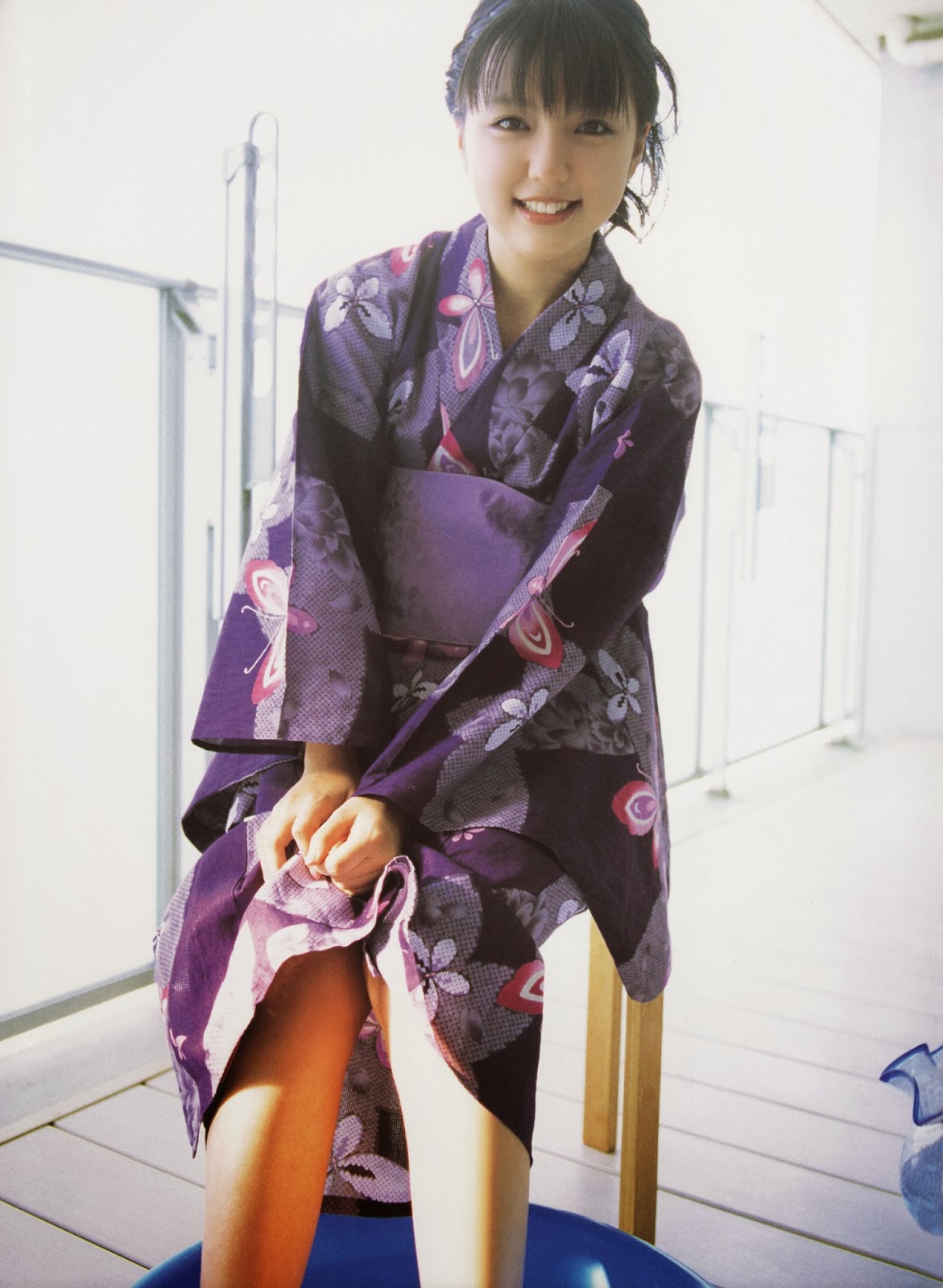 Mano Erina 真野恵里菜 Kawaii Kimono Girls