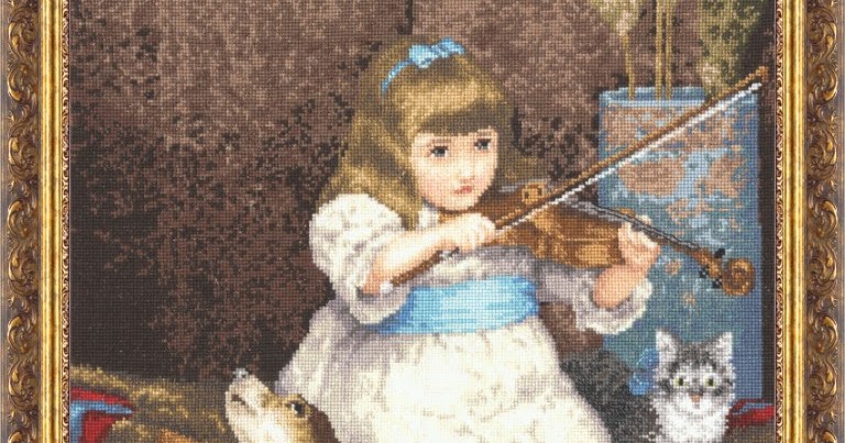 Скачать схему вышивки "Золотое руно" Музейная коллекция МК-019 ...