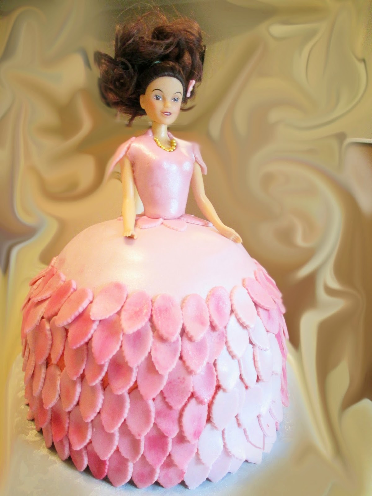 Artnscience Creations: Doll cake