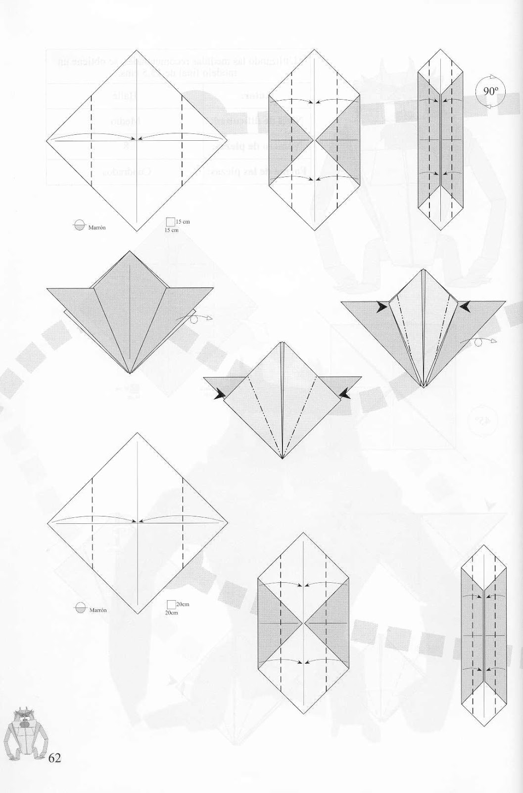 Origami Cartoon 1-Halle - Ruby Book Origami