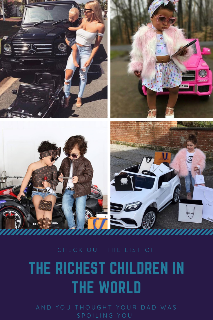 THE RICHEST CHILDREN IN THE WORLD AND THEIR LUXURIES ~ NEWSOLOGIES