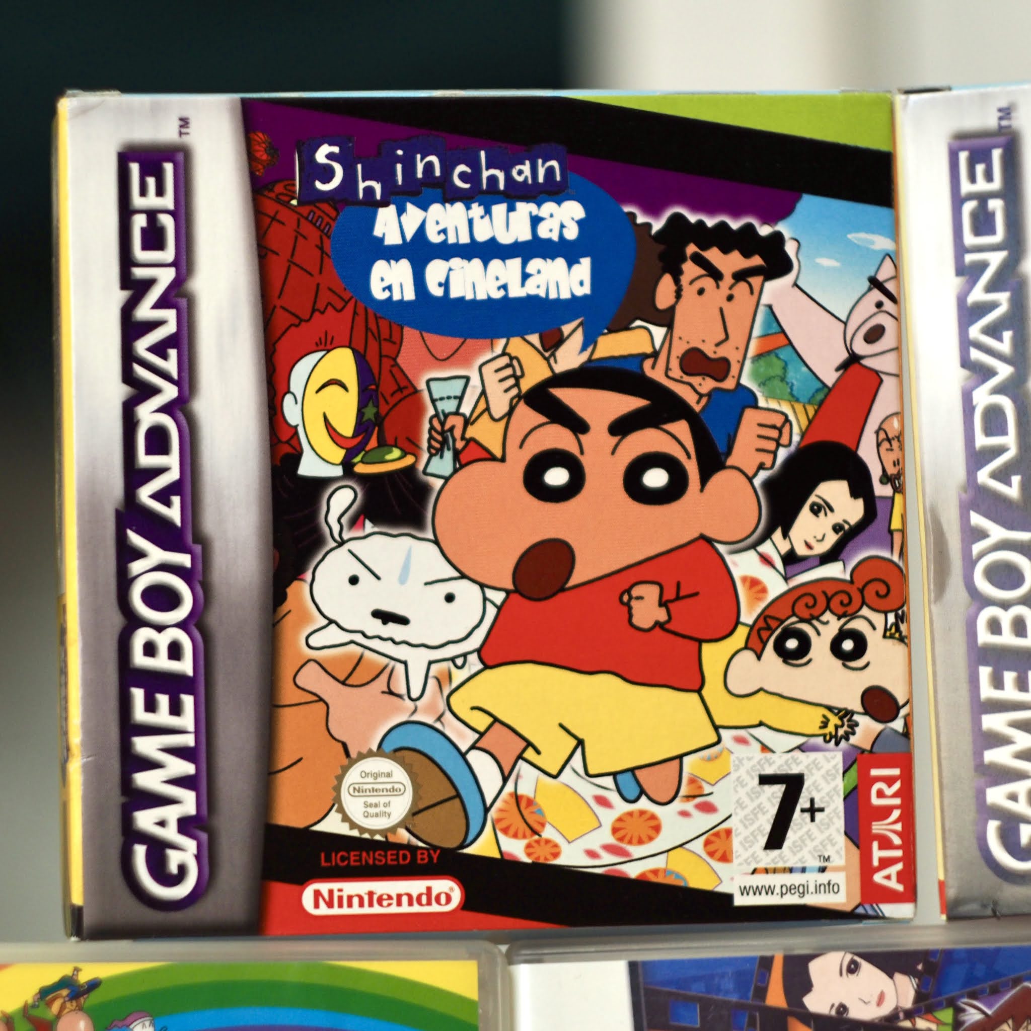 Les jeux Shin-Chan sortis en Europe sur GBA et Nintendo DS / クレヨンしんちゃん