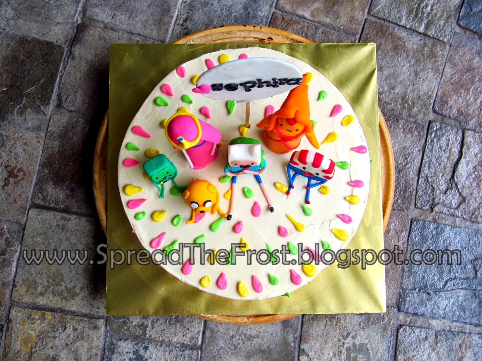 Let's Get Sugar High!: Adventure time cake