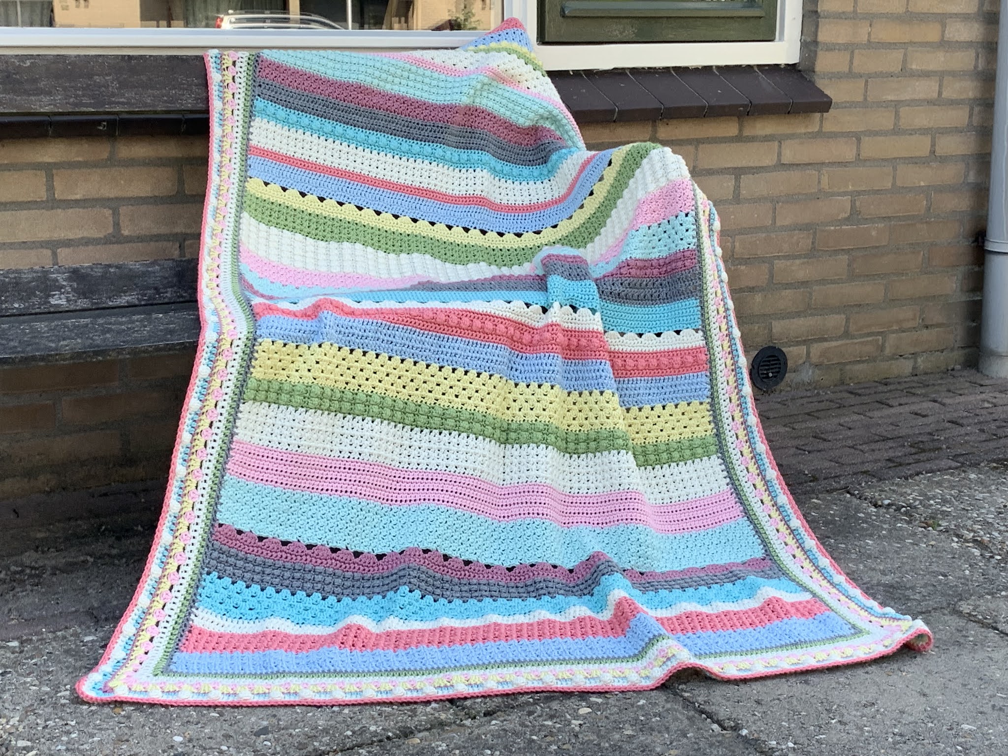 De creatieve wereld van Terray: Mijn Sweet Blossom Blanket, wat een ...