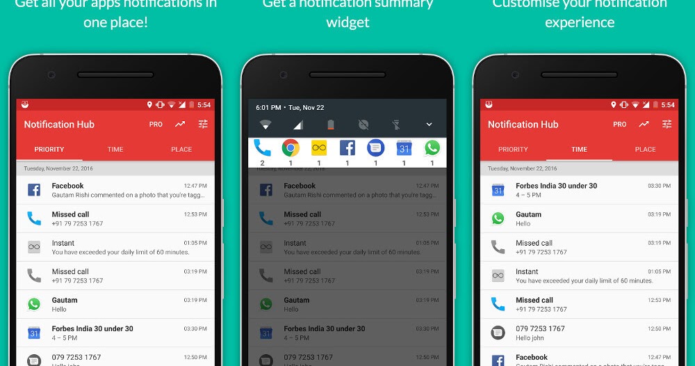 Notification Hub | Ομαδοποίησε τις ειδοποιήσεις σου για να έχεις μια ...